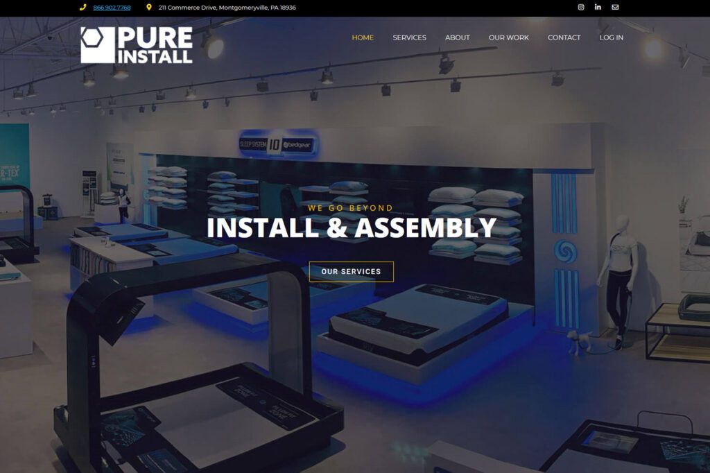 Pure Install, MSS Logistics Division, Launches New Standalone Website » MSS